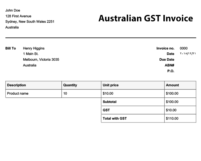 Free Invoice Templates | Online Invoices